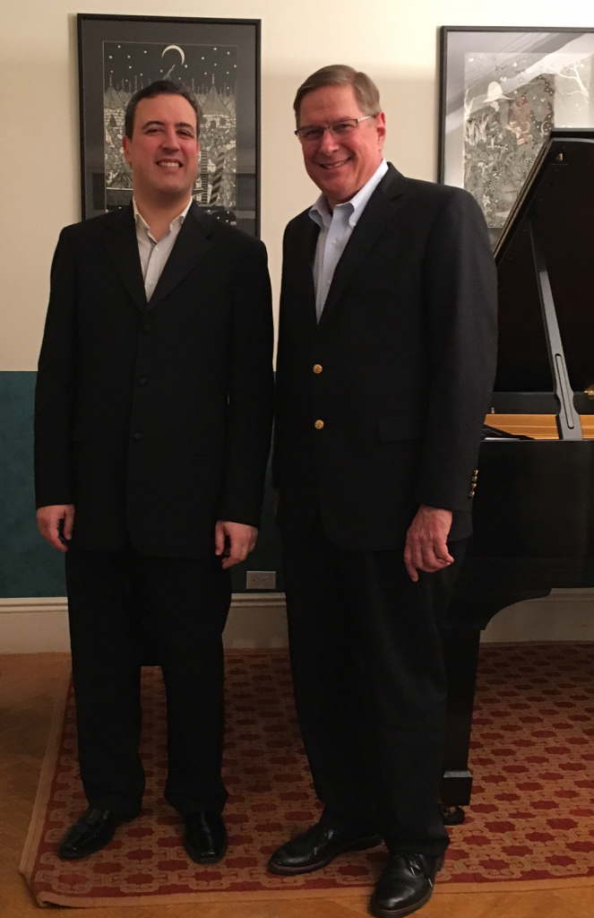 Pianist Michael Bulychev-Okser at Central Park West - ROVING PIANIST